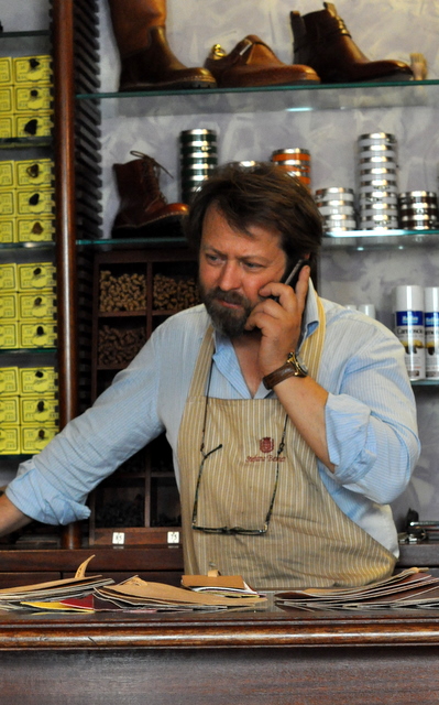 Bespoke Shoemaker in Florence, Italy