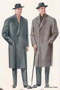 Generously Cut Overcoats from the 1950s